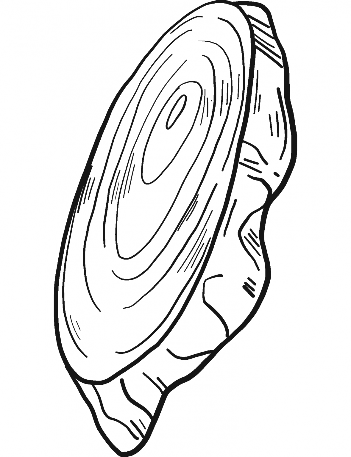 Tree Trunk coloring page - ColouringPages