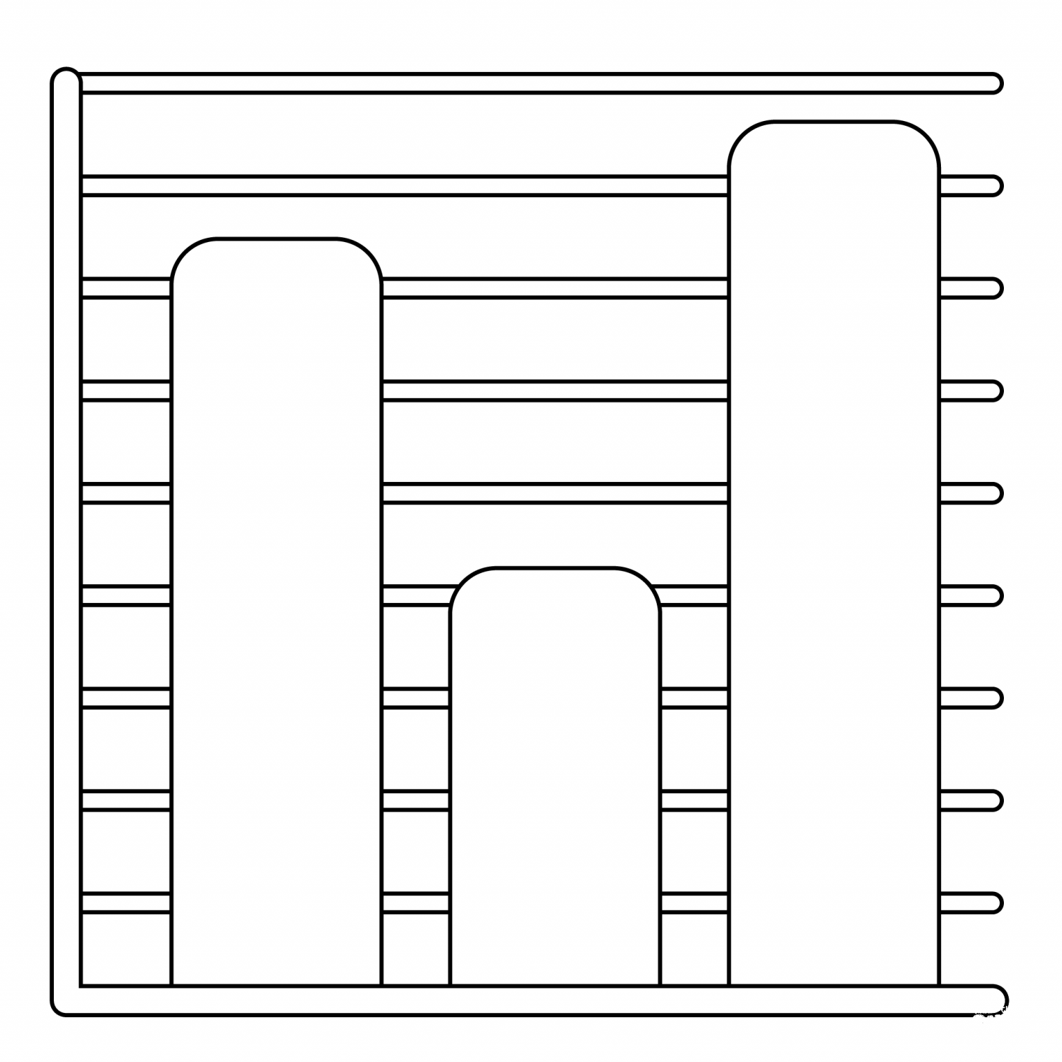 Barchart Emoji coloring page - ColouringPages