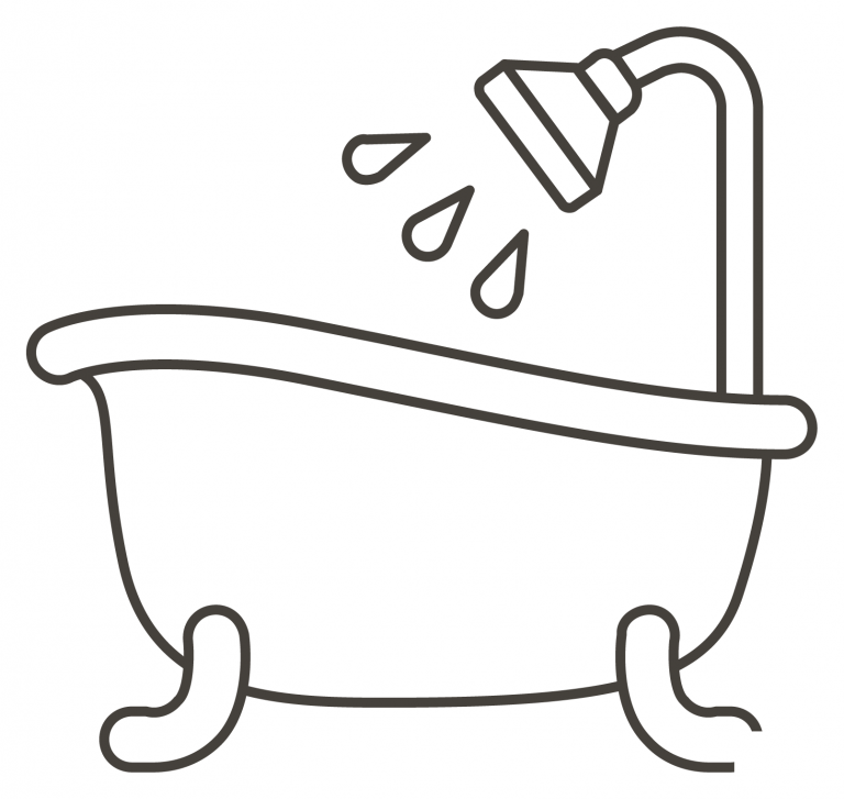 Bathtub coloring page - ColouringPages