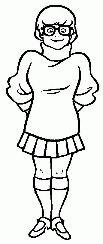 Velma Dinkley coloring page - ColouringPages