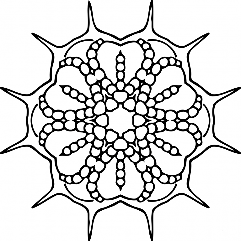 Vintage Abstract Design coloring page - ColouringPages