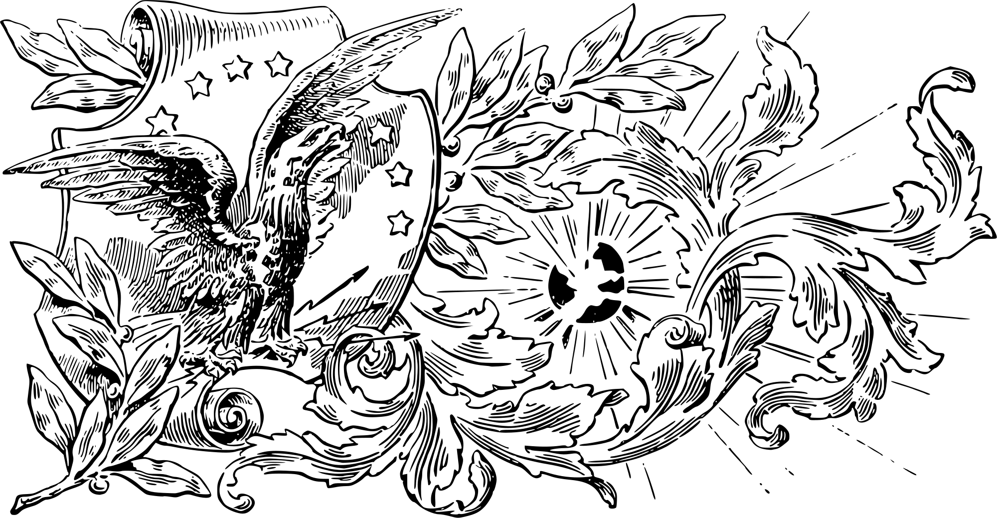 Vintage Decorative Divider coloring page - ColouringPages