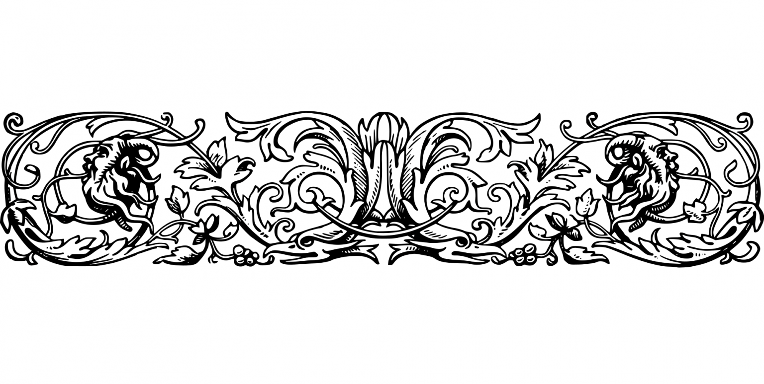 Vintage Decorative Divider coloring page - ColouringPages