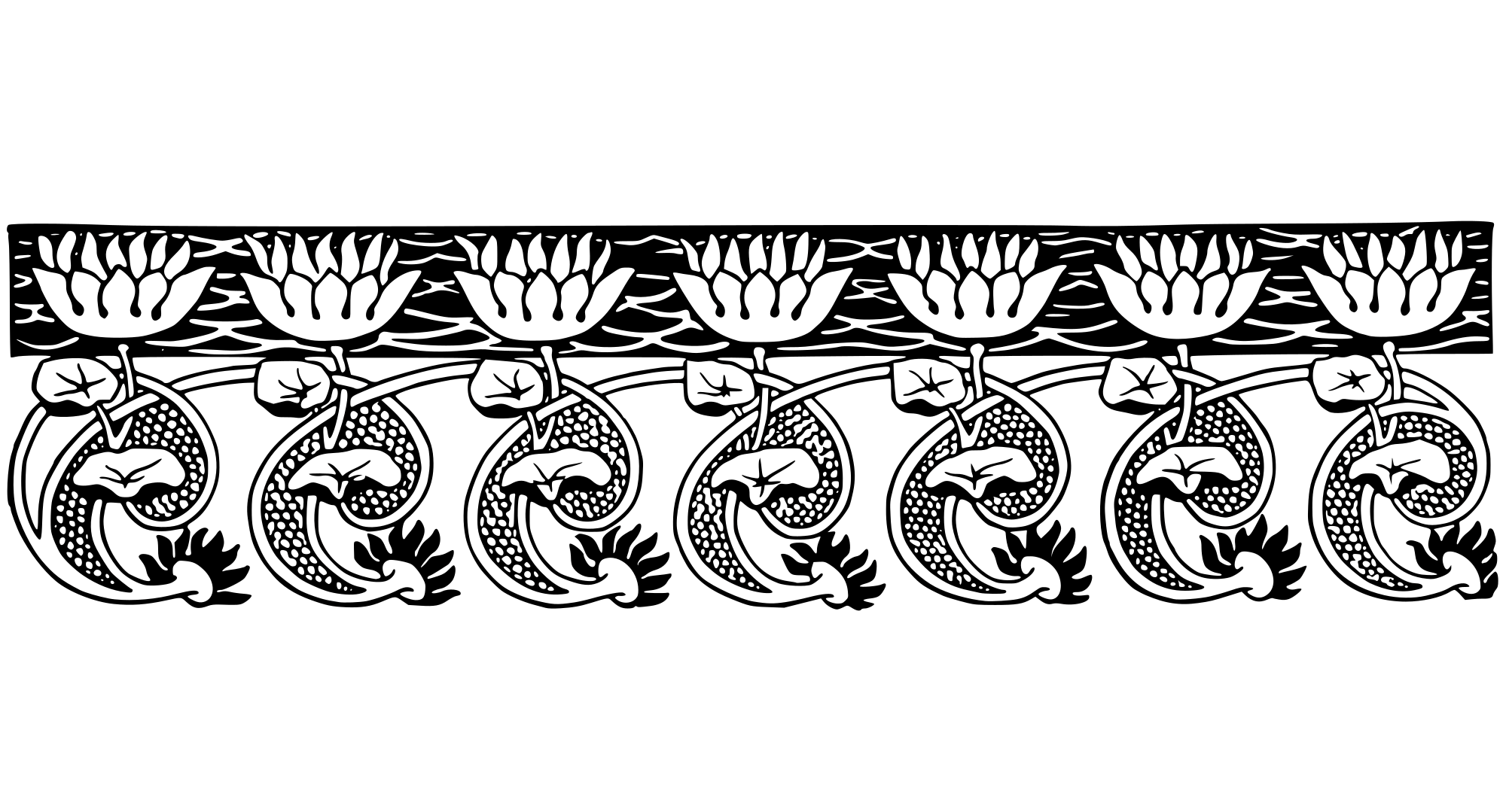 Vintage Decorative Divider coloring page - ColouringPages