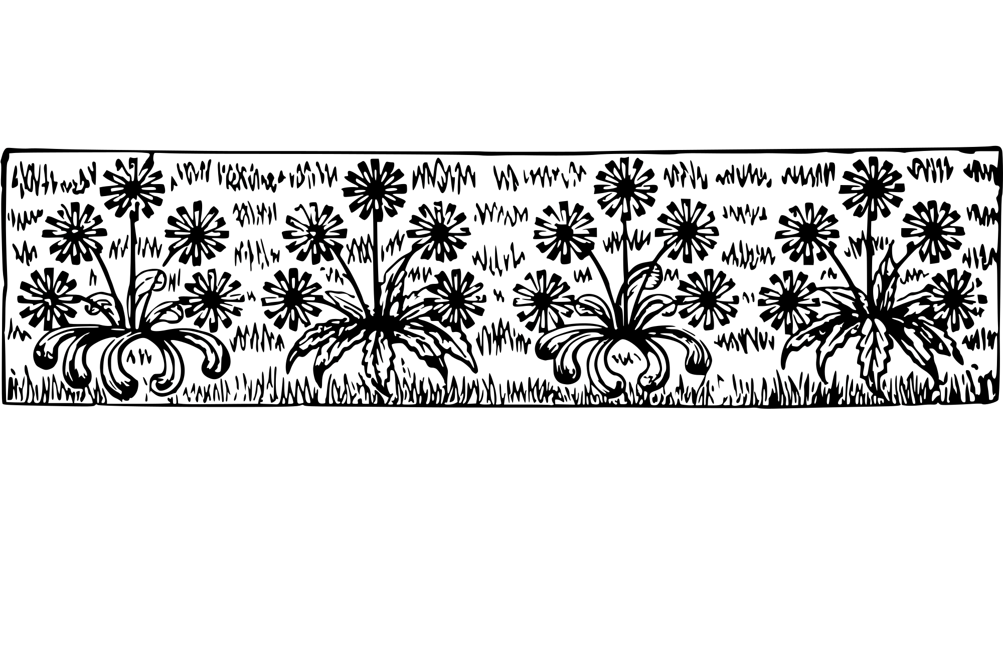 Vintage Decorative Divider coloring page - ColouringPages