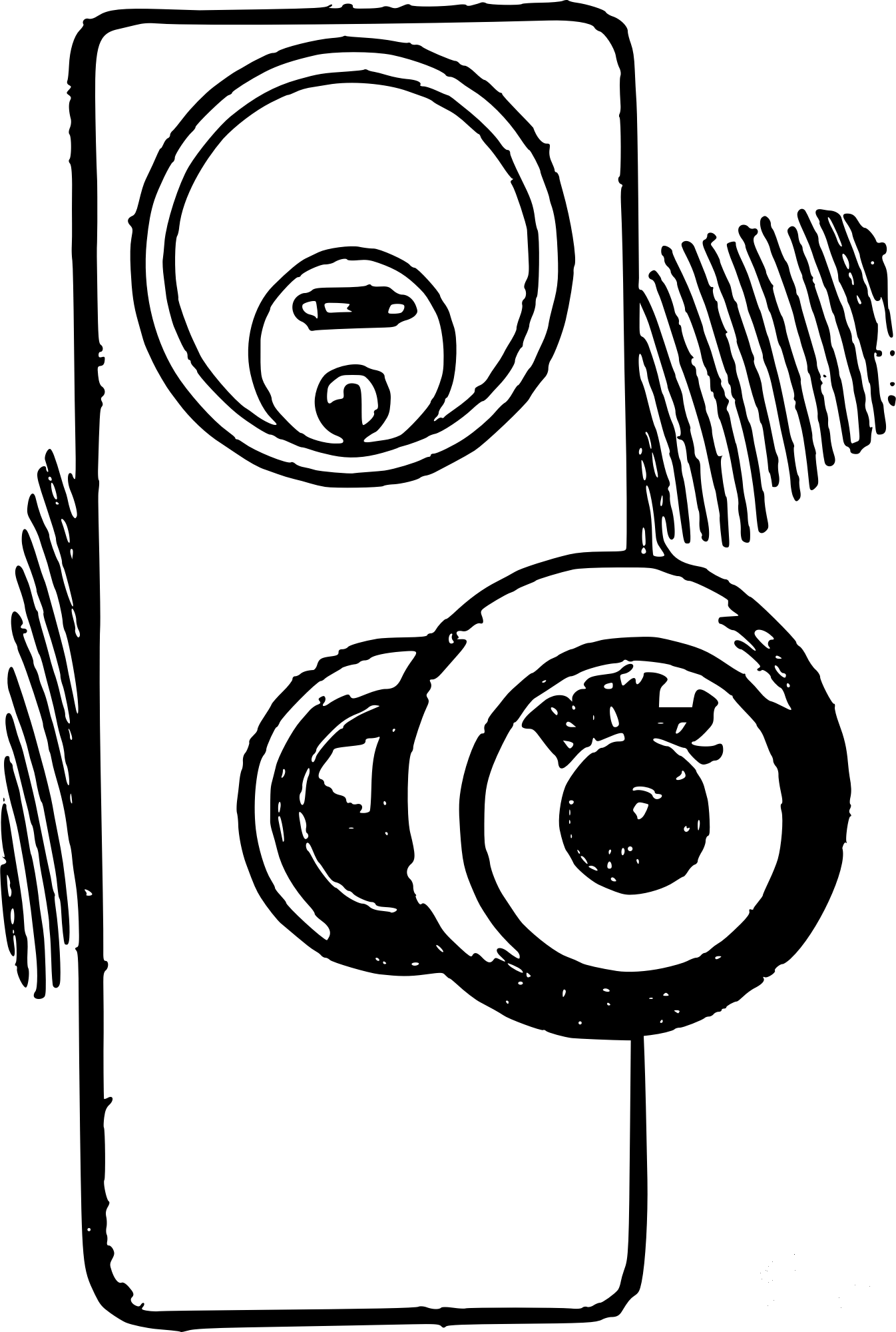 Vintage Door Knob coloring page - ColouringPages