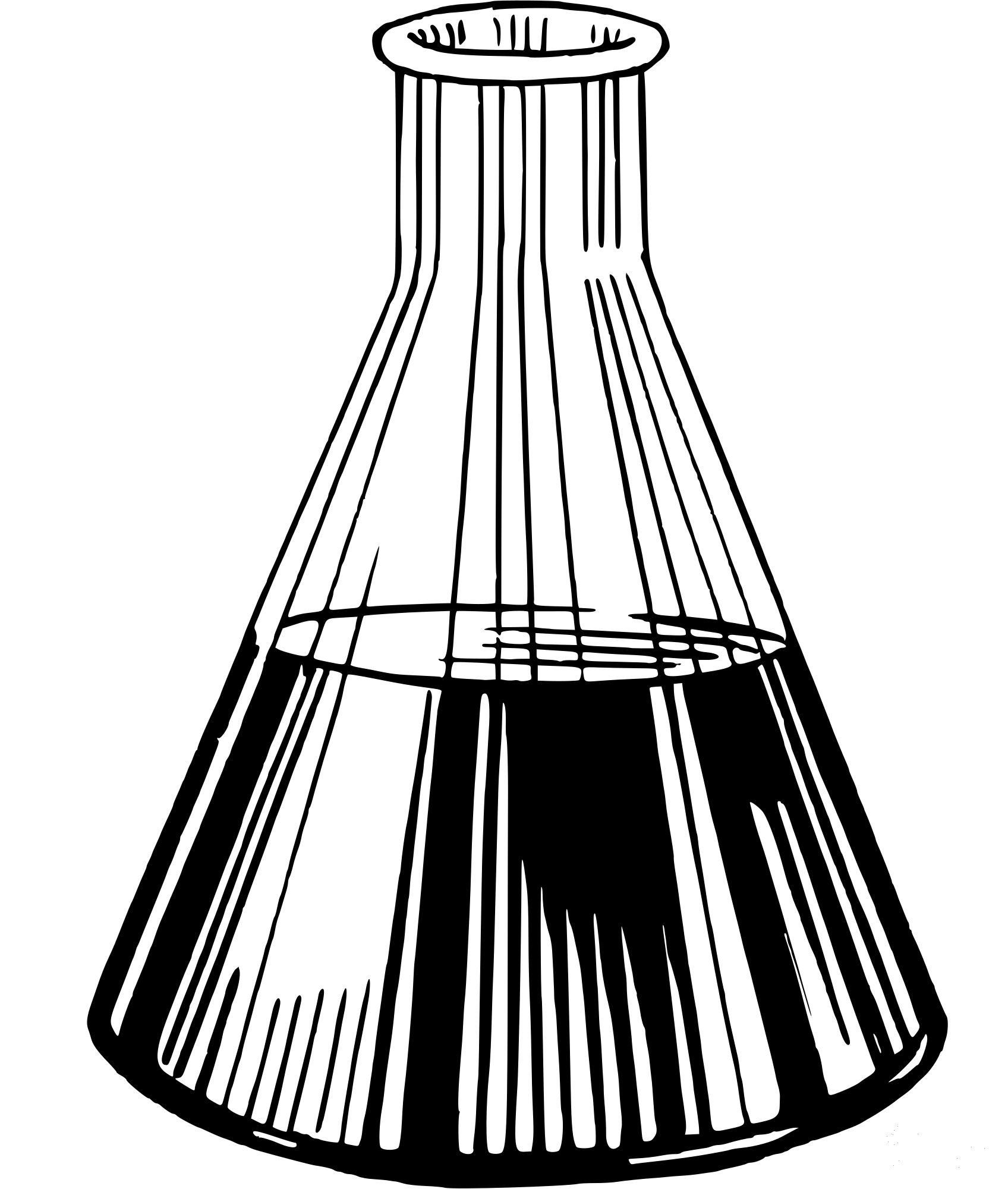 Vintage Flask coloring page - ColouringPages