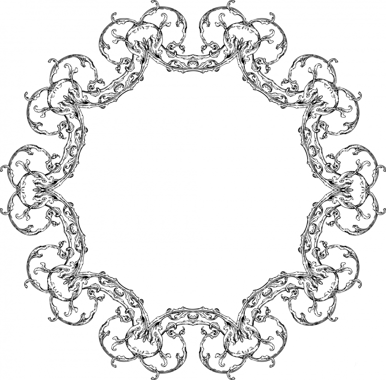 Vintage Frame coloring page - ColouringPages