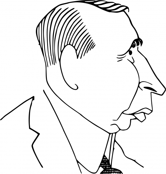 Vintage Middle Aged Man coloring page - ColouringPages