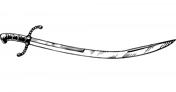 Vintage Sabre coloring page - ColouringPages