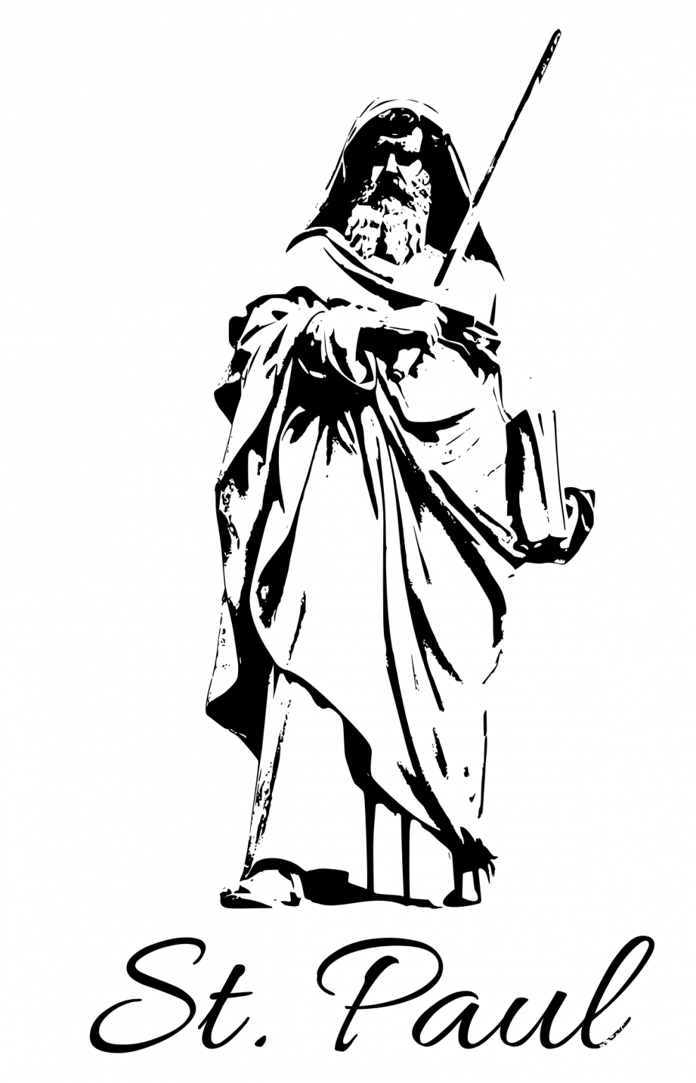Vintage Saint Paul coloring page - ColouringPages