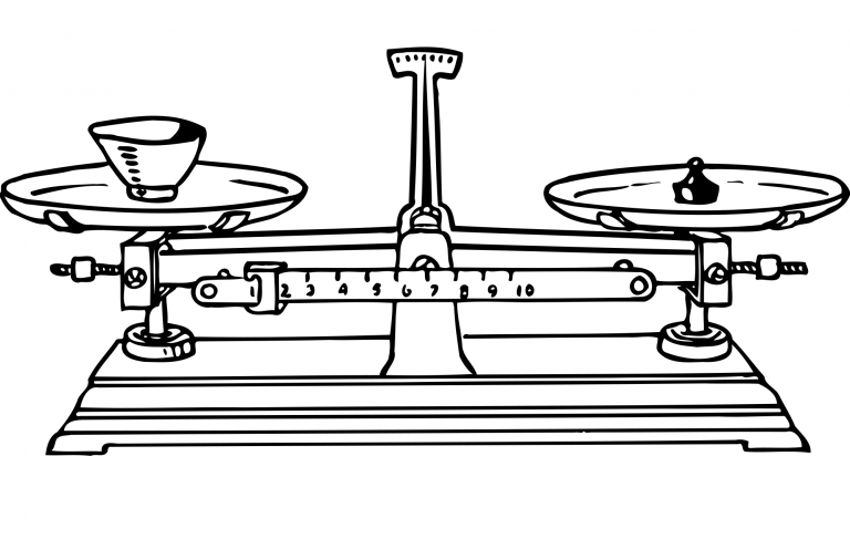 Vintage Scales coloring page - ColouringPages