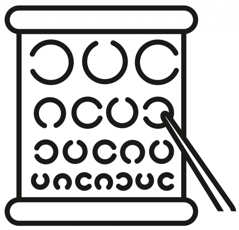 Vision Screening coloring page - ColouringPages