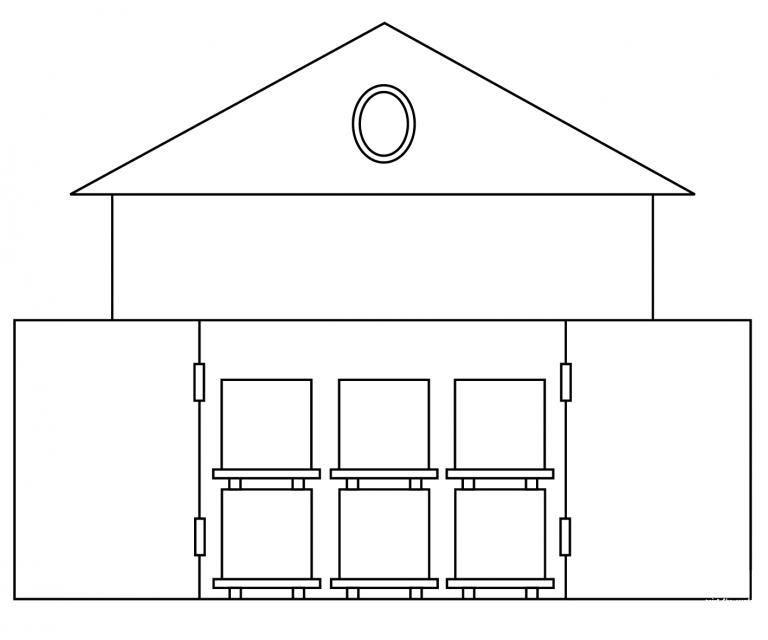 Warehouse coloring page - ColouringPages