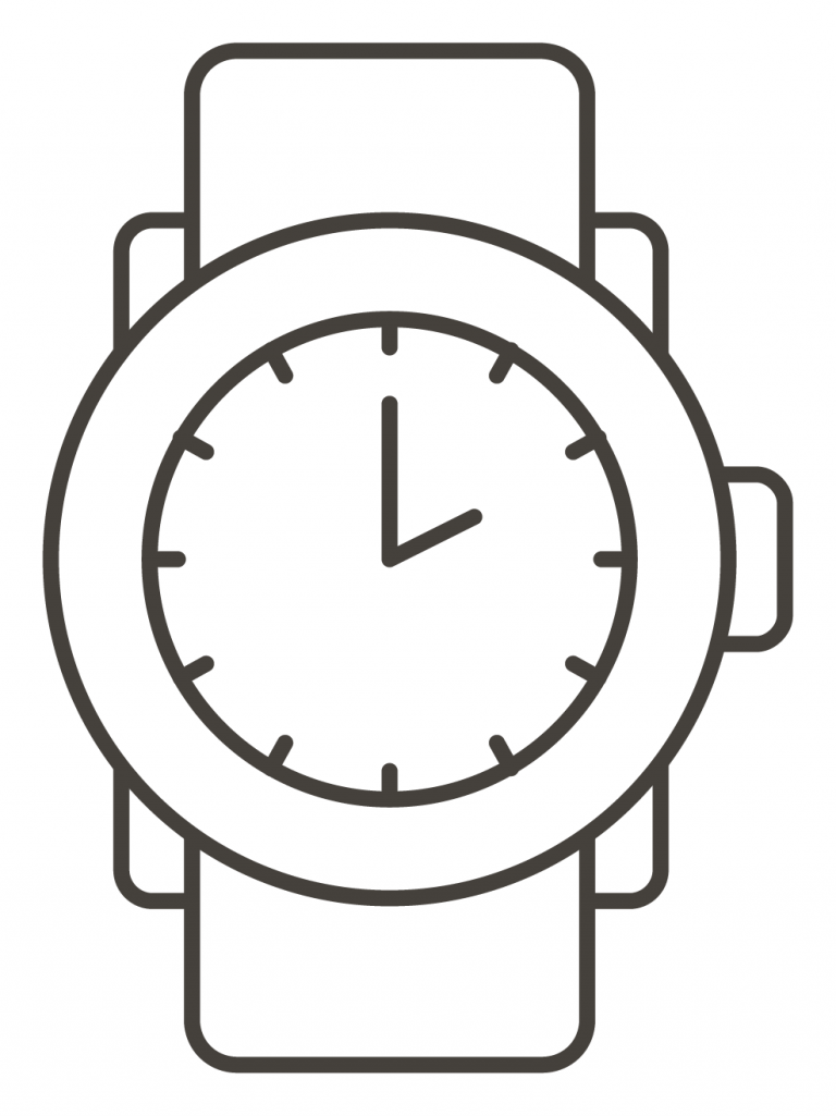 Watch coloring page - ColouringPages