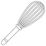Whisk coloring page - ColouringPages