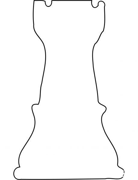 White Rook coloring page - ColouringPages