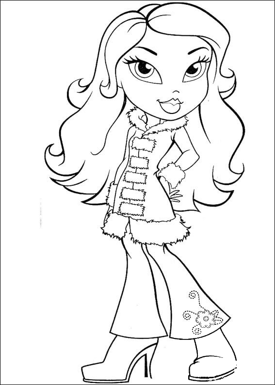 Winter Coat coloring page - ColouringPages