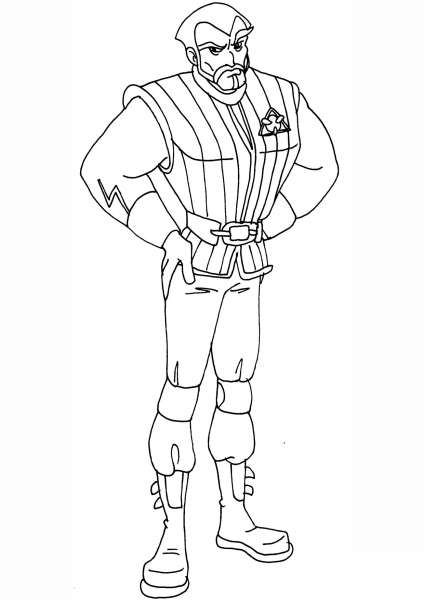 Winx Club Codatorta coloring page - ColouringPages