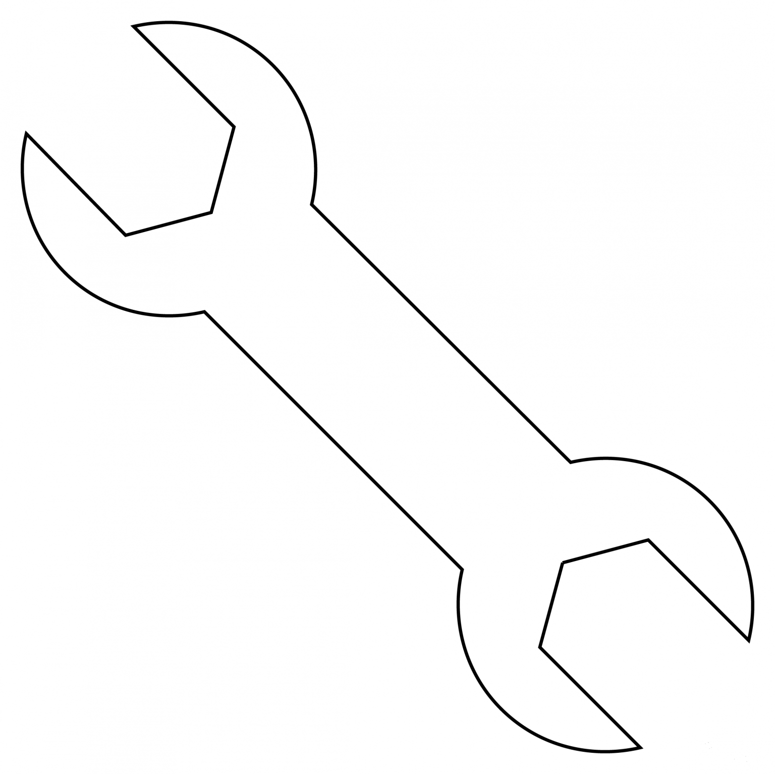 Wrench coloring page - ColouringPages