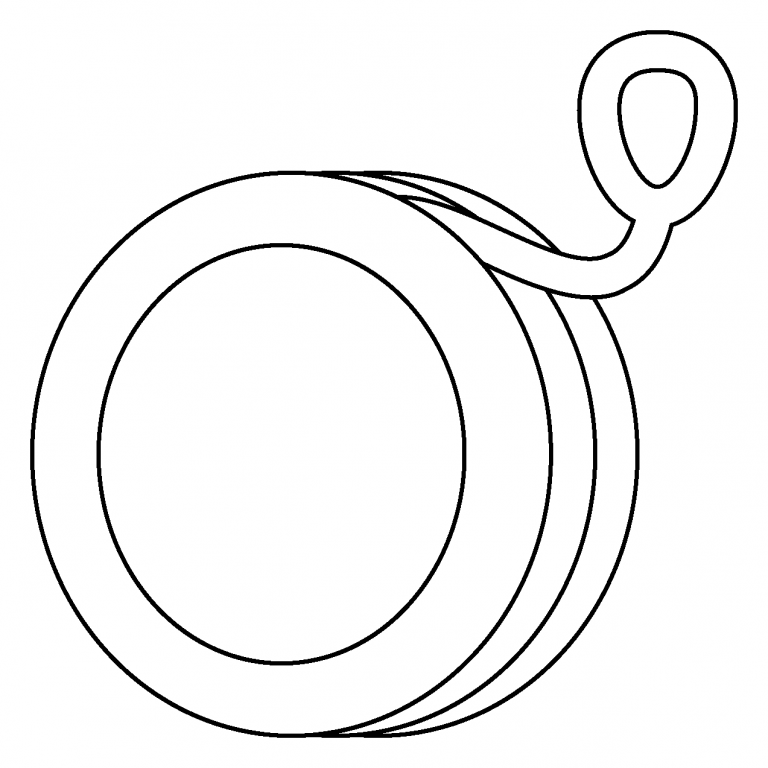 Yo Yo Emoji coloring page - ColouringPages