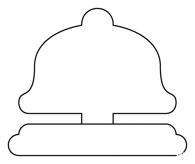 Bellhop Bell Emoji coloring page - ColouringPages