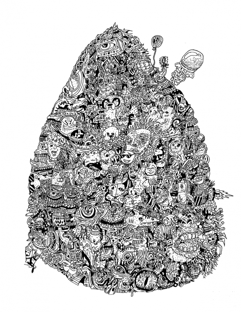 Blob by Kris Man coloring page - ColouringPages