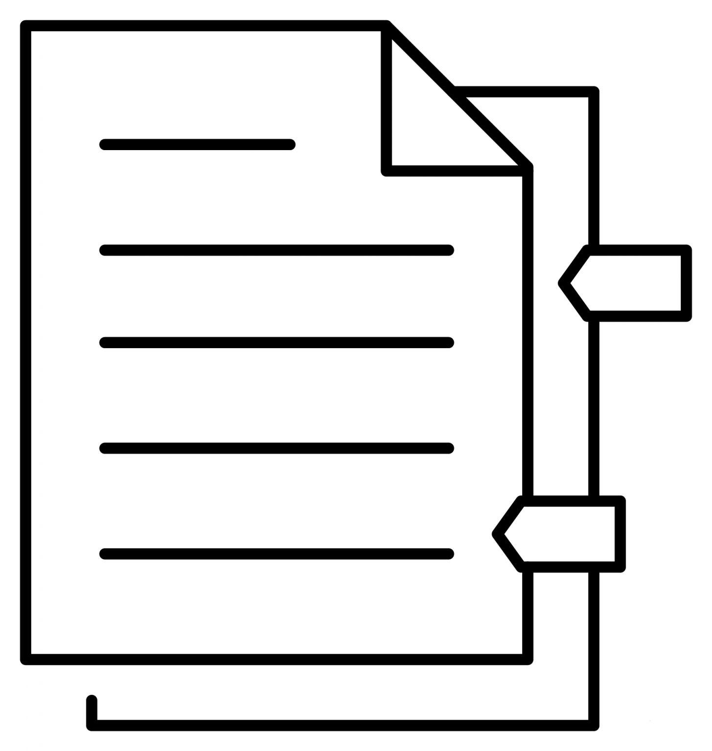 Bookmark Tabs Emoji coloring page - ColouringPages