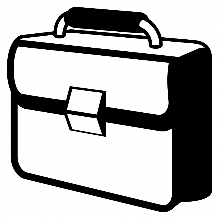 Briefcase Emoji coloring page - ColouringPages