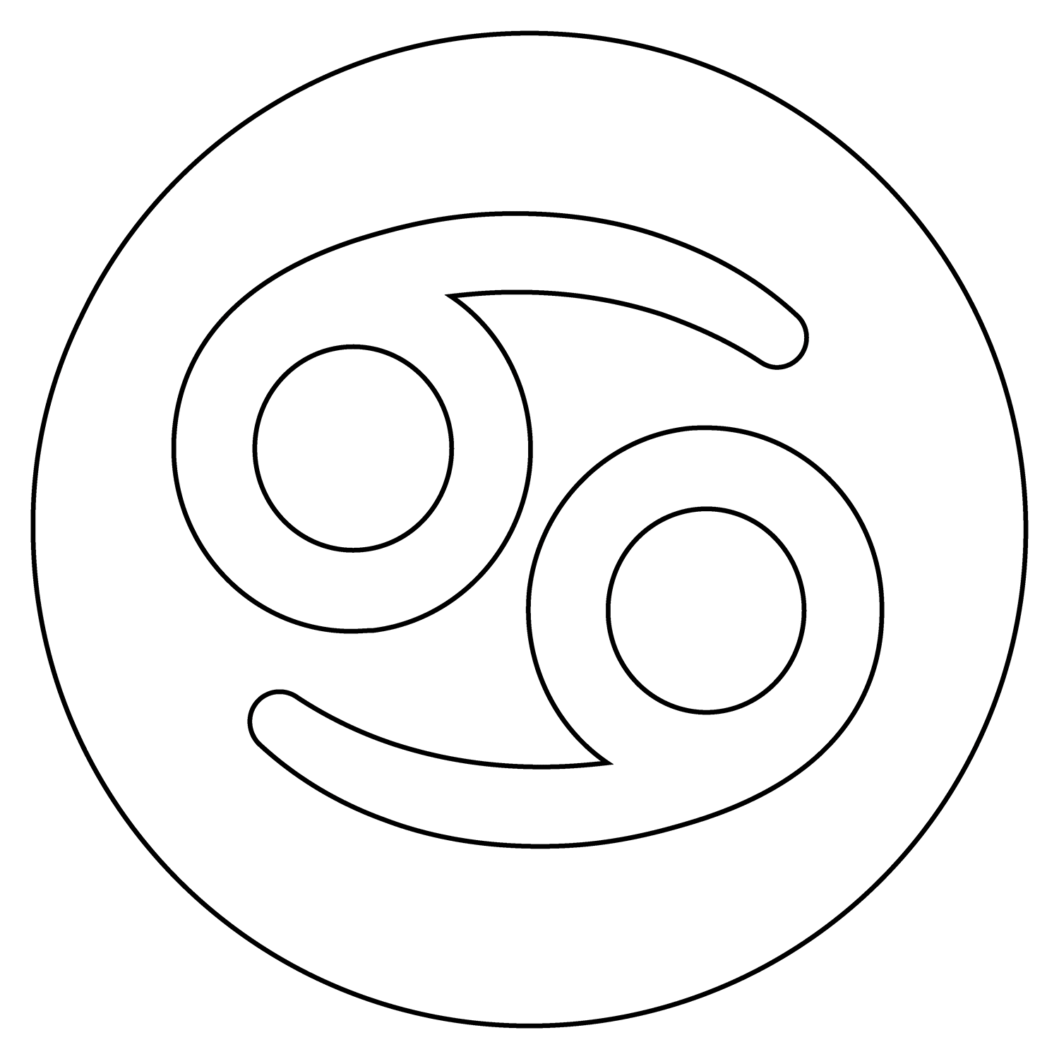 Cancer Emoji coloring page - ColouringPages