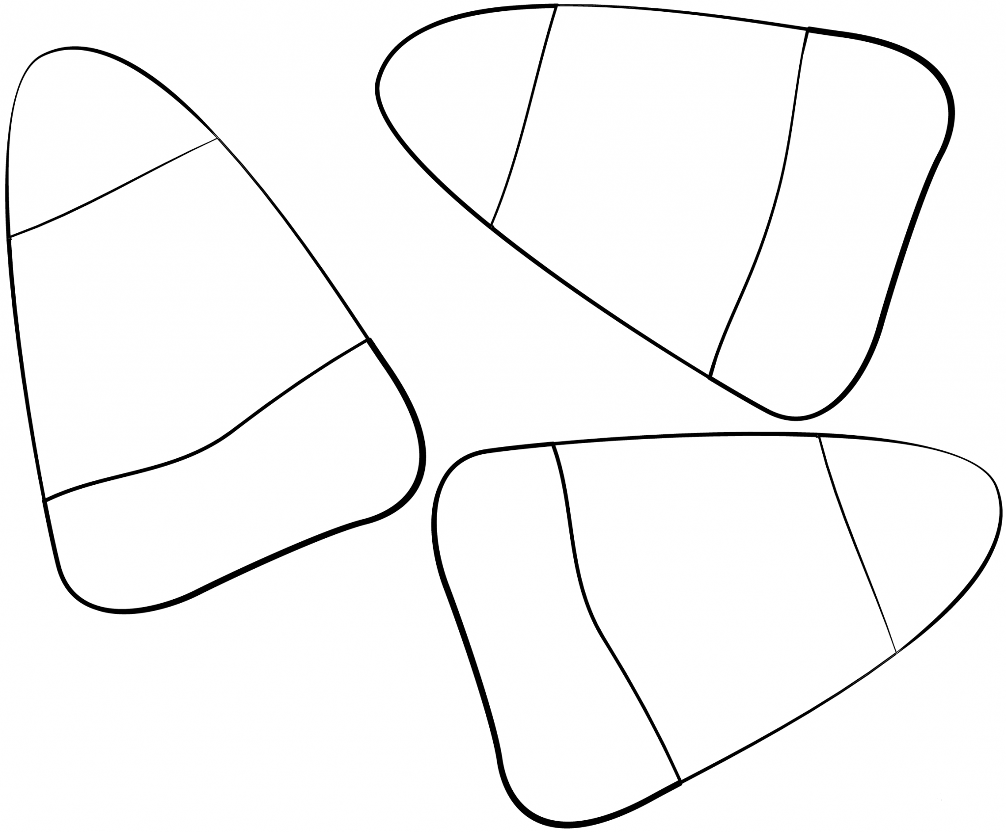 Candy Corn coloring page - ColouringPages