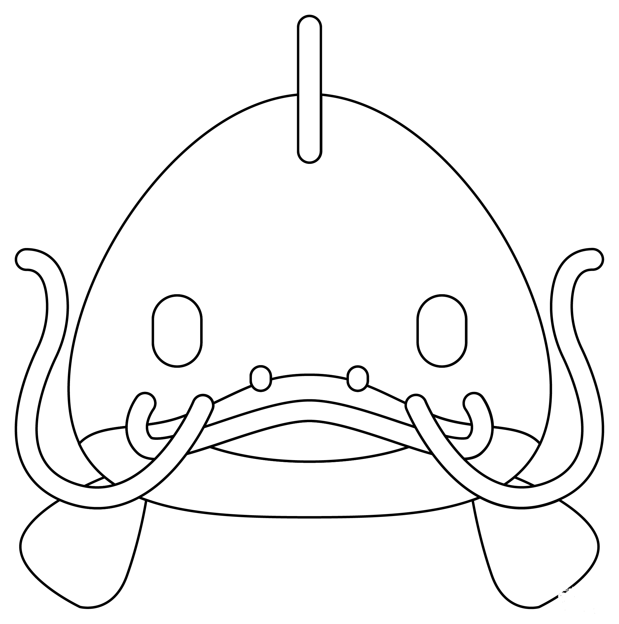 Catfish coloring page - ColouringPages
