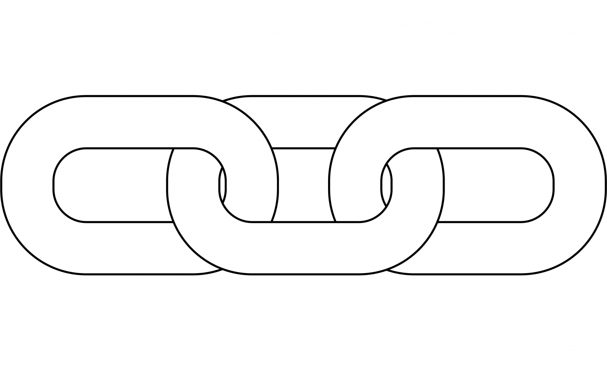 Chain coloring page - ColouringPages