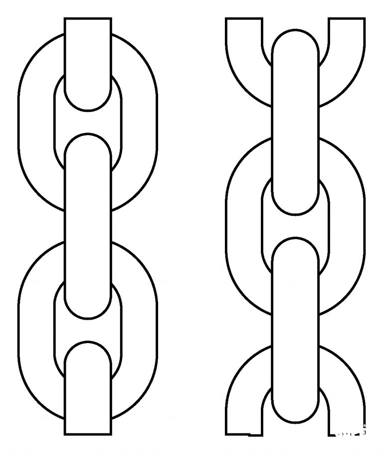 Chains Emoji coloring page - ColouringPages