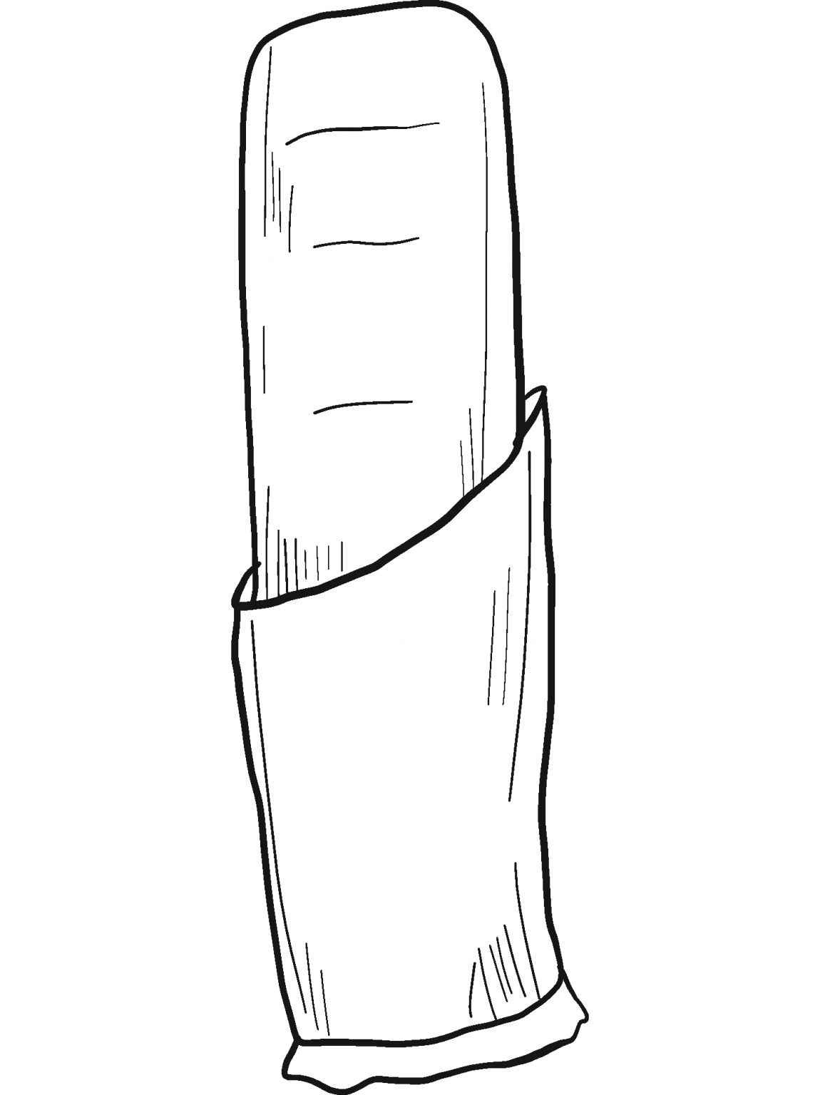 Chocolate Bar coloring page - ColouringPages